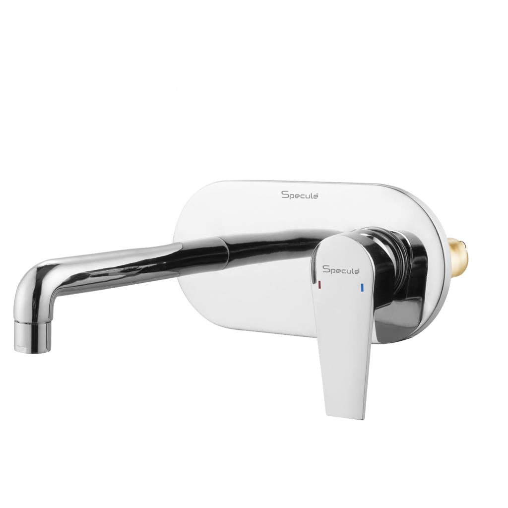 Nyra Single Lever Wall-mount Wash Basin Mixer Tap (Complete Set) - by ...